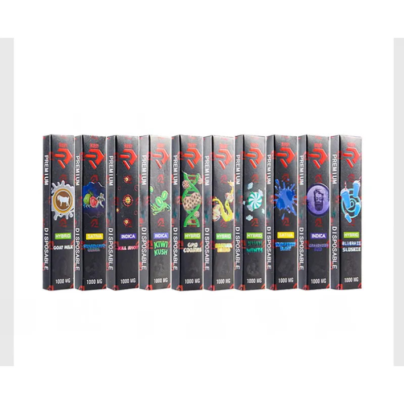 Custom 1 gram ruby 1000mg & 1g disposable wholesale supplier