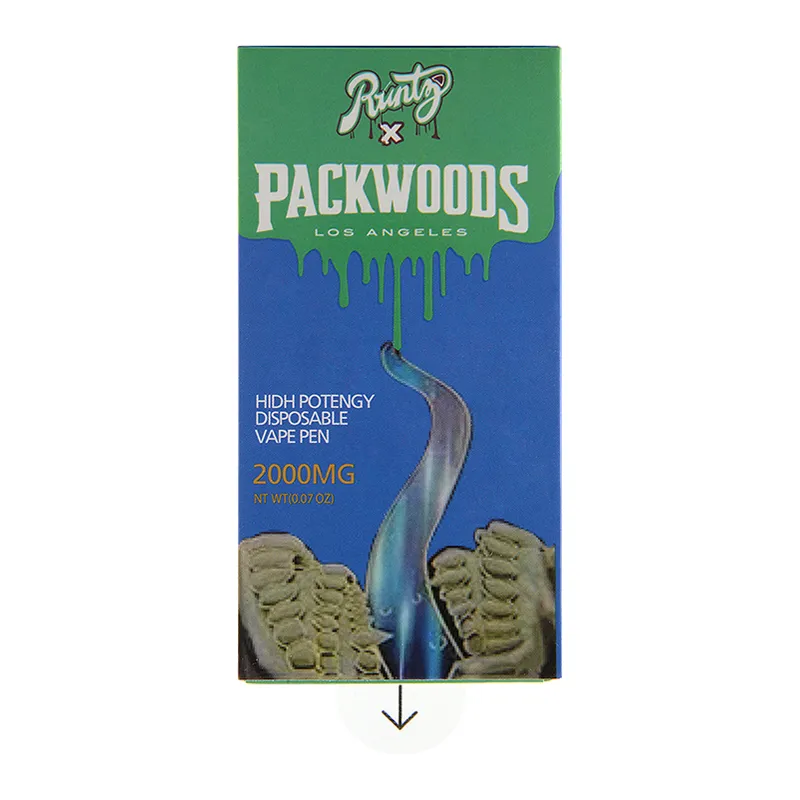 packwoods 1 gram high potency disposable vape pen 1000mg &1g wholesale