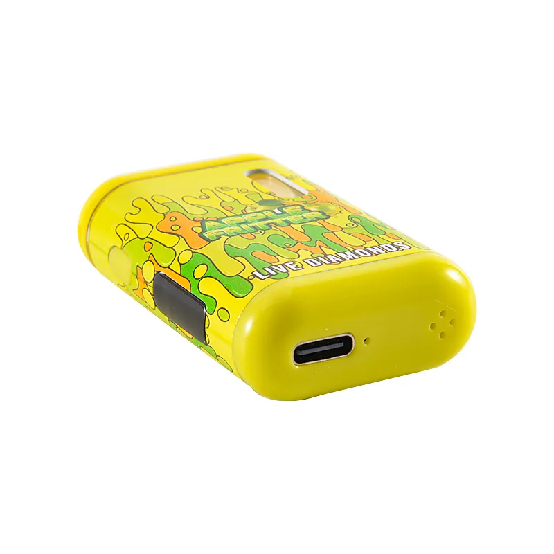 packman | pac man 2g disposable live resin liquid diamonds vape led screen