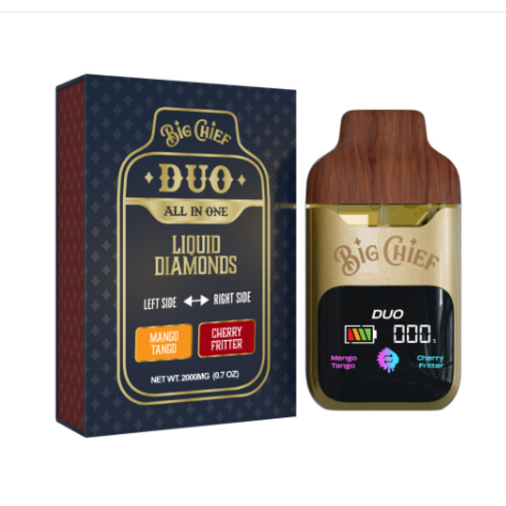 big chief disposable DUO 2G | big chief DUO dispo 2 gram with screen