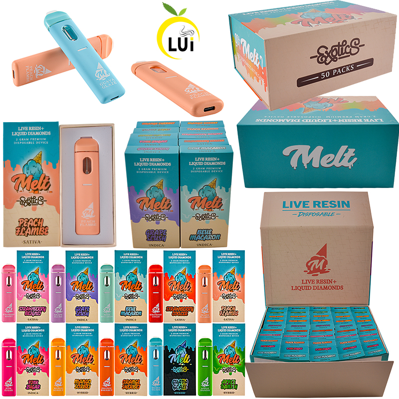 Melt 2g| Melt hhc brand melt exotics thc melt vapes wholesale