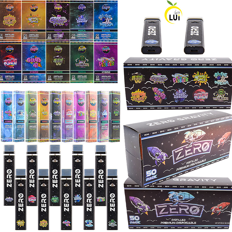 Zero THC Zero CBD 1g 2g Zero Gravity wholesale online store for customers