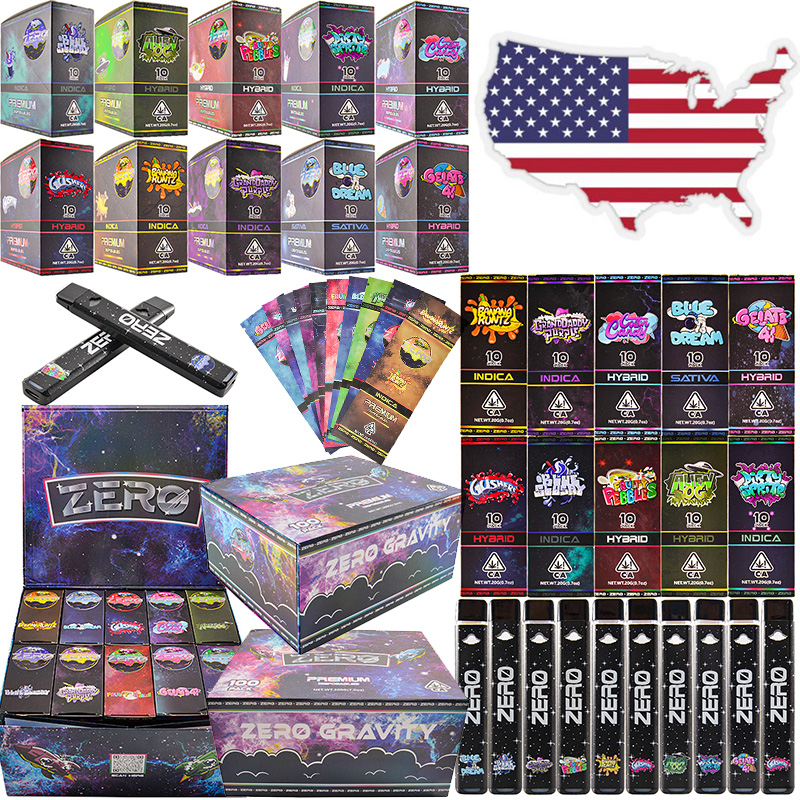 Zero 2g disposable in USA vape in CA empty wholesale for customers