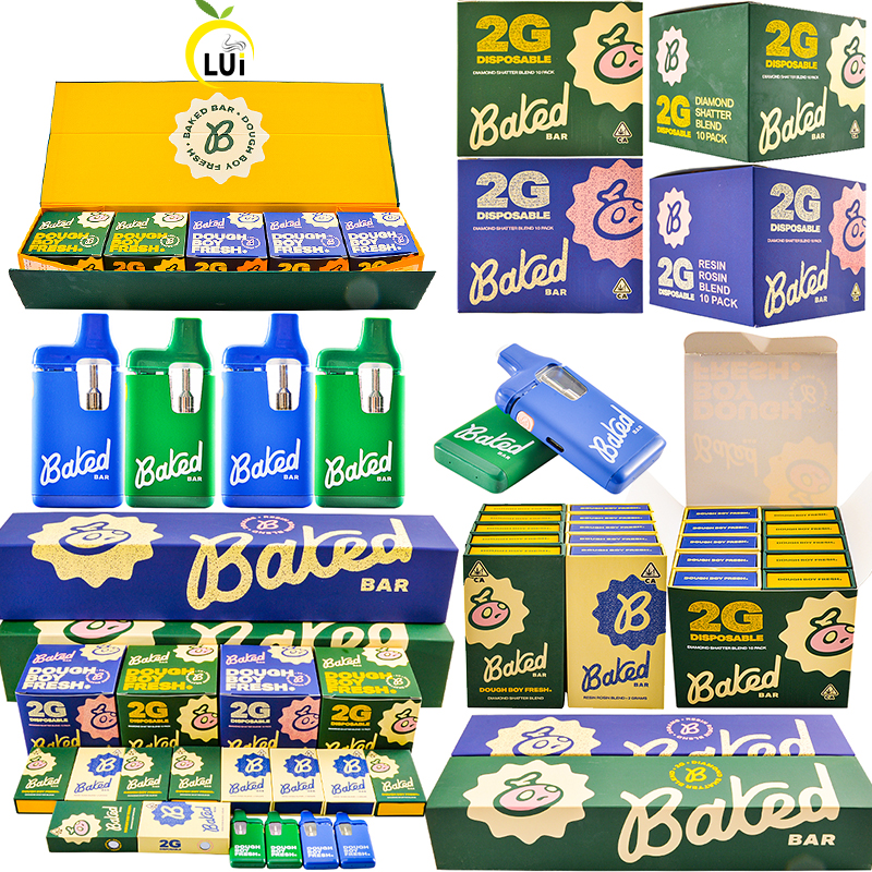 Baked Bar vape baked bar 2g disposable wholesale baked bar dough boy fresh