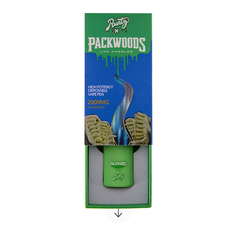 Packwoods x runtz 2g disposable packwoods 2000mg vape