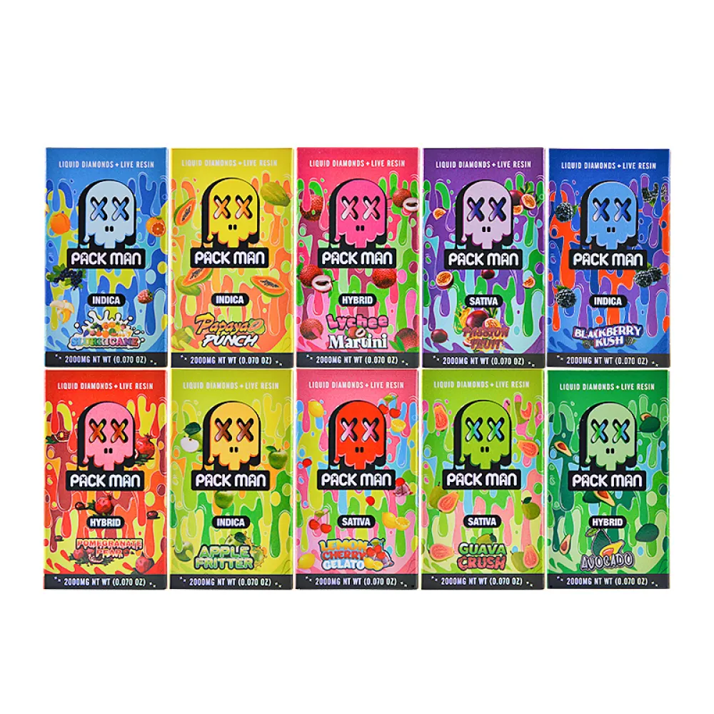 Packman 2 Gram Led Digital Screen Vape Pens