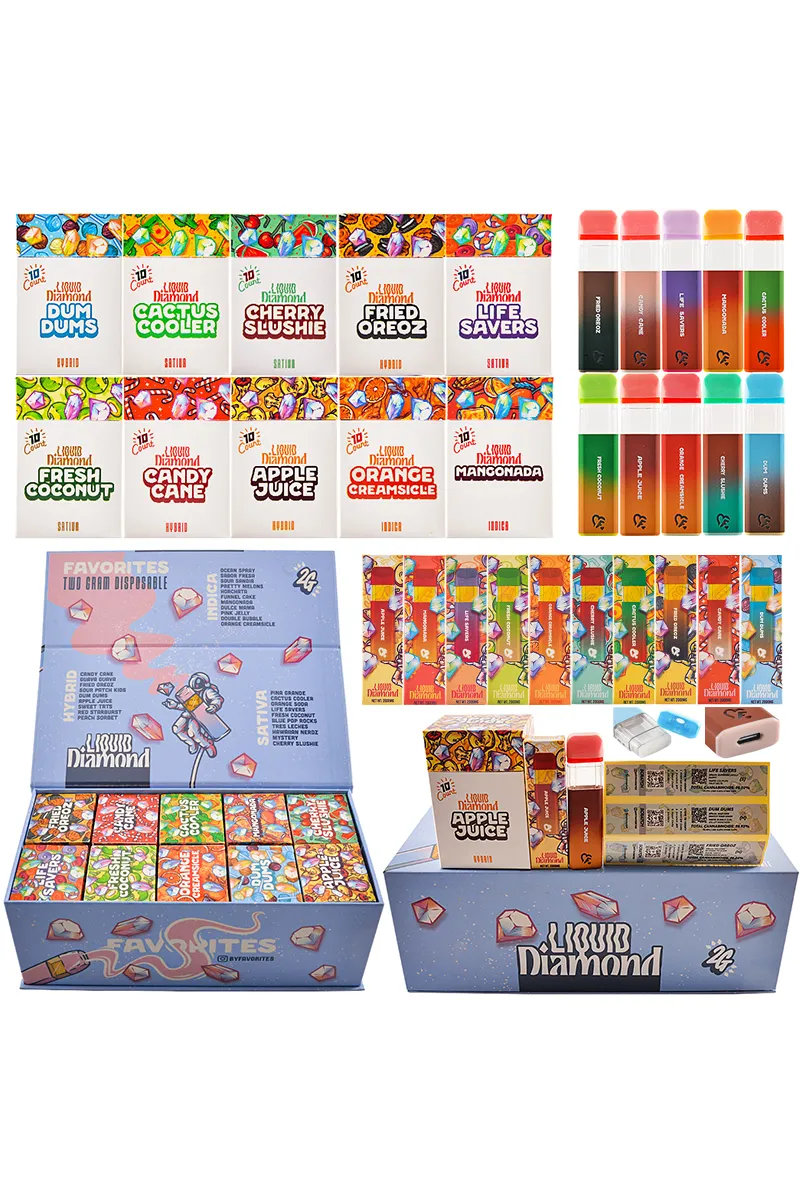 Wholesale 2g Favorites Liquid Diamond Empty Disposable
