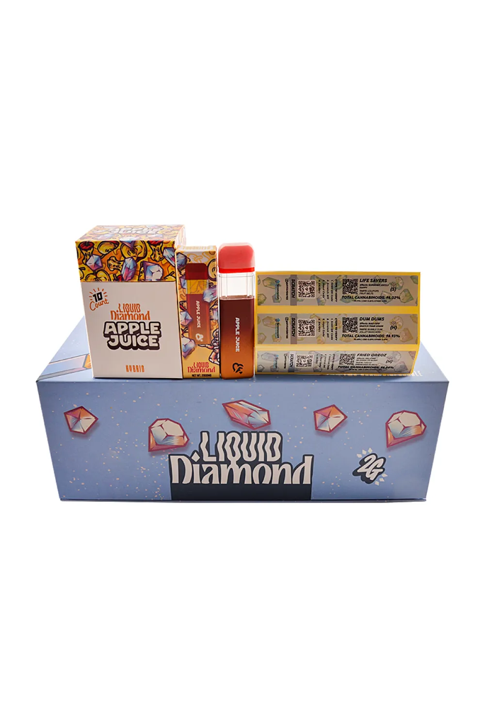 Wholesale 2g Favorites Liquid Diamond Empty Disposable