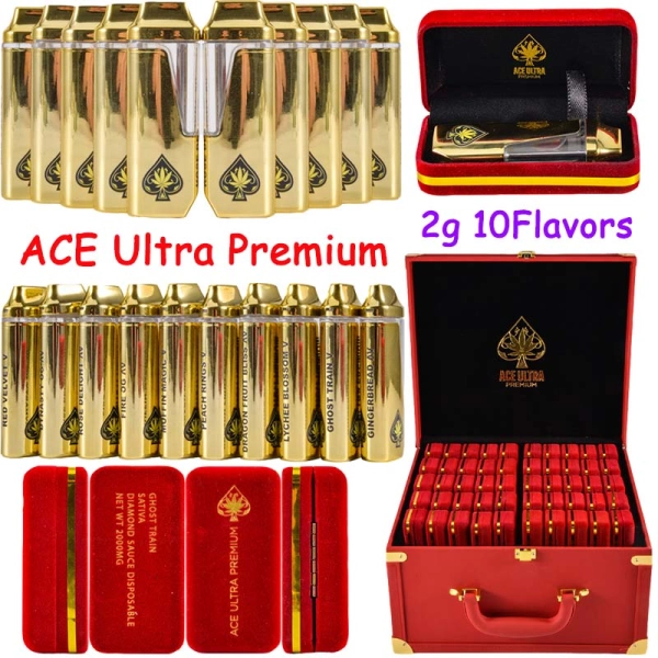 ACE Ultra Premium 2g Disposable | Red Velvelt Box Love Edition Bulk