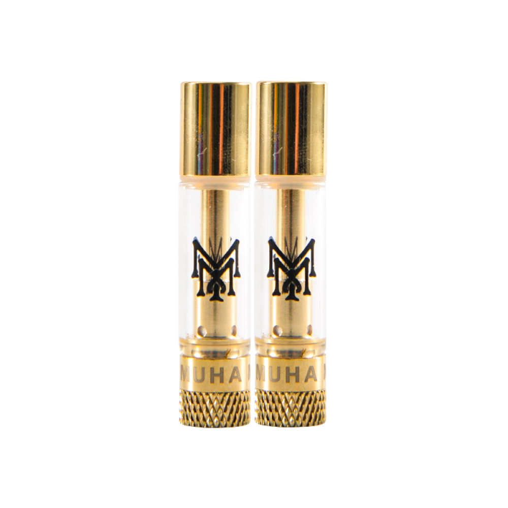 Golden Muha Meds 1g Carts Bulk | Empty Gold Muha Cartridges 0.8ml ...