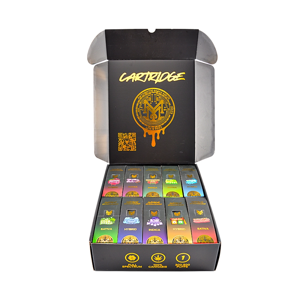 Golden Muha Meds 1g Carts Bulk | Empty Gold Muha Cartridges 0.8ml ...