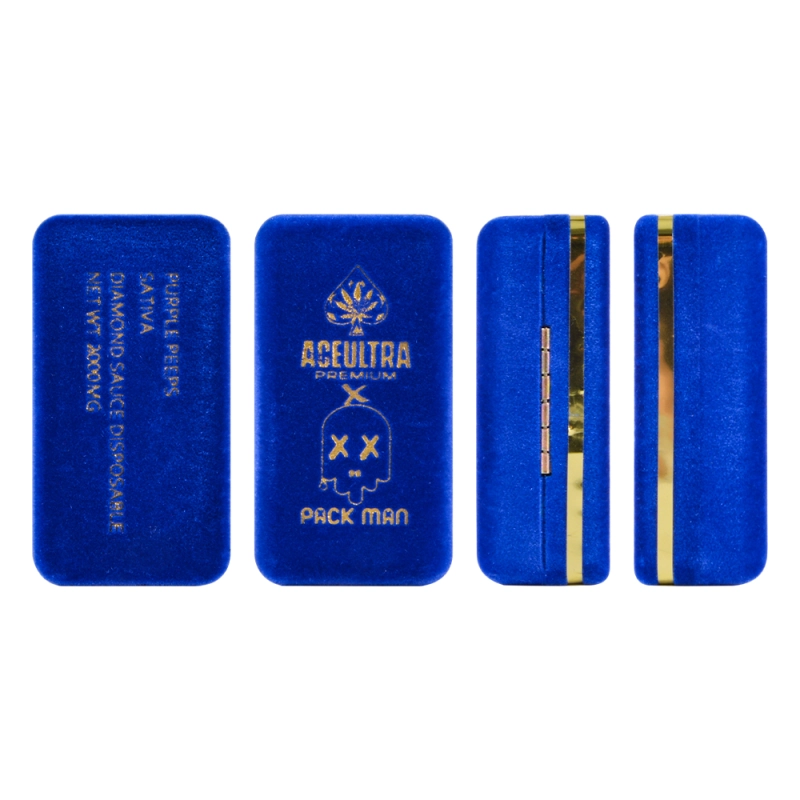 Bulk Ace Ultra Premium x Packman 2g | Blue Ace Ultra Pack man Vape V2
