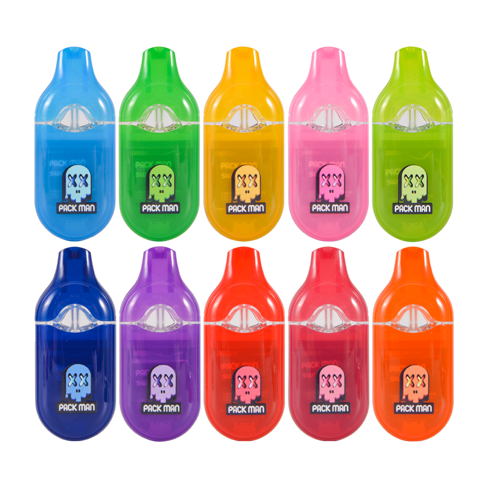 Packman Dual Tank 2g Summer Edition | Pacman THC Vape With Screen