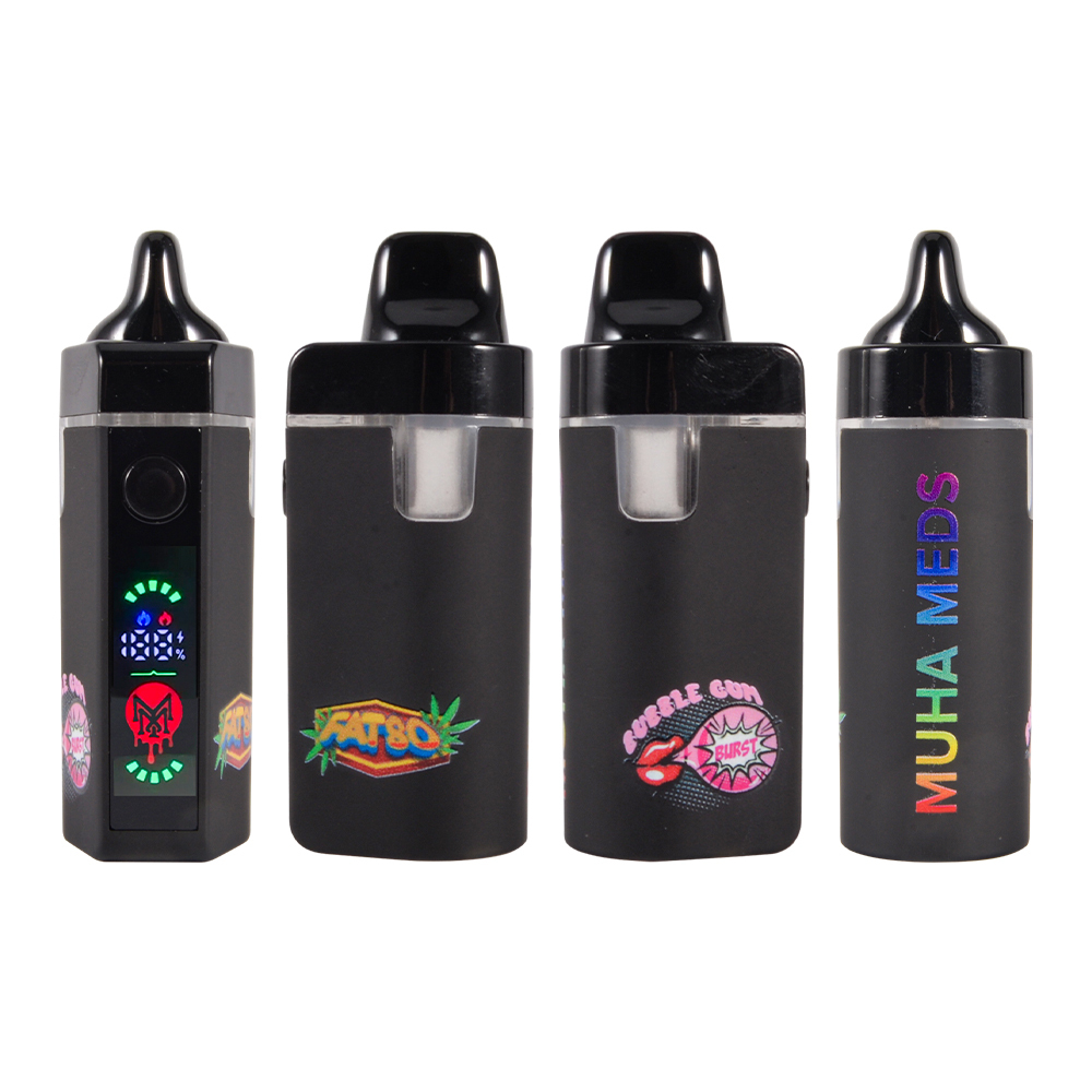 Muha Meds Dual Chamber Disposable 2 Gram | MuhaMeds Dual Flavor 2g Switch