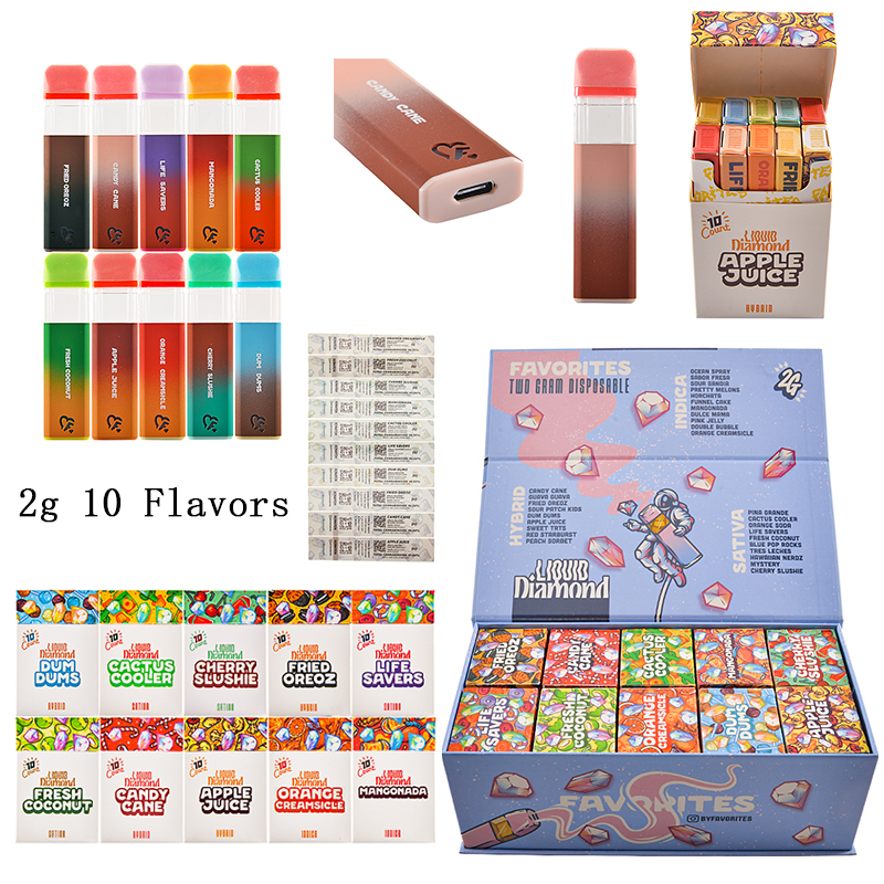 USA Stock New Fav disposable 2g Wholesale & Custom New 2g favorite ...