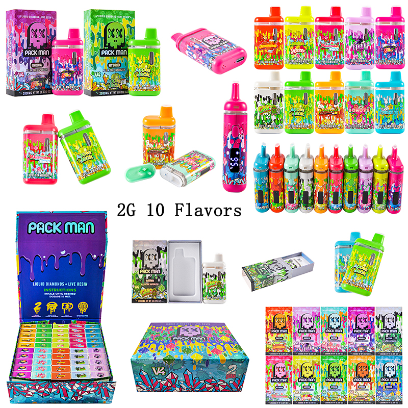 Best pack man vapes 2g Wholesale | Custom packman v4 2 gram