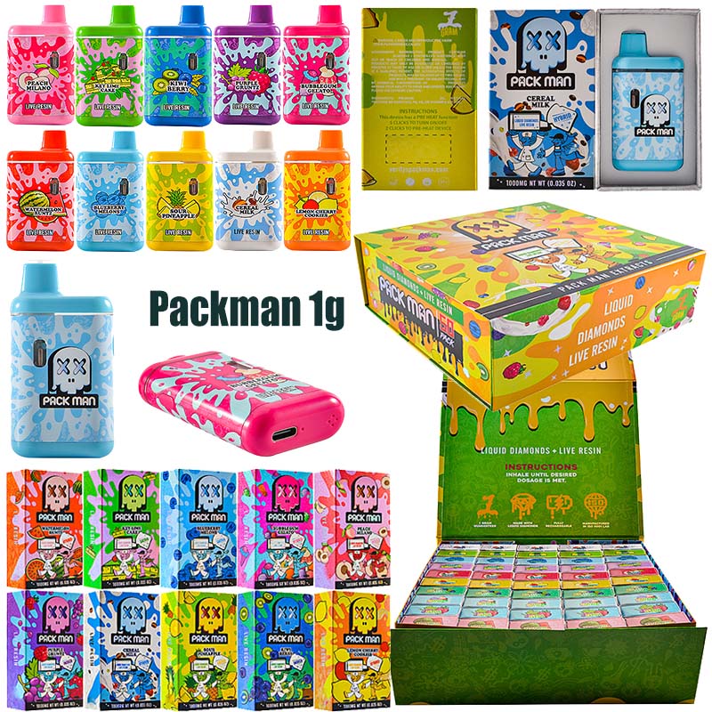 Poland Packman 1g Disposable Wholesale | Custom Pack man Dispo 1000mg ...