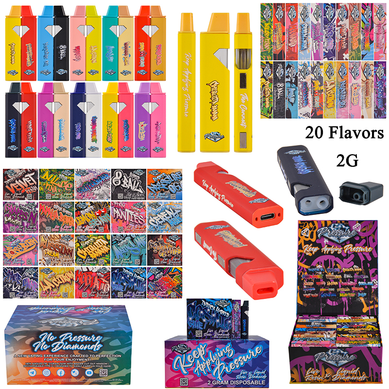 pressure carts 2ml Wholesale & Custom Pressure Disposable 2g in bulk
