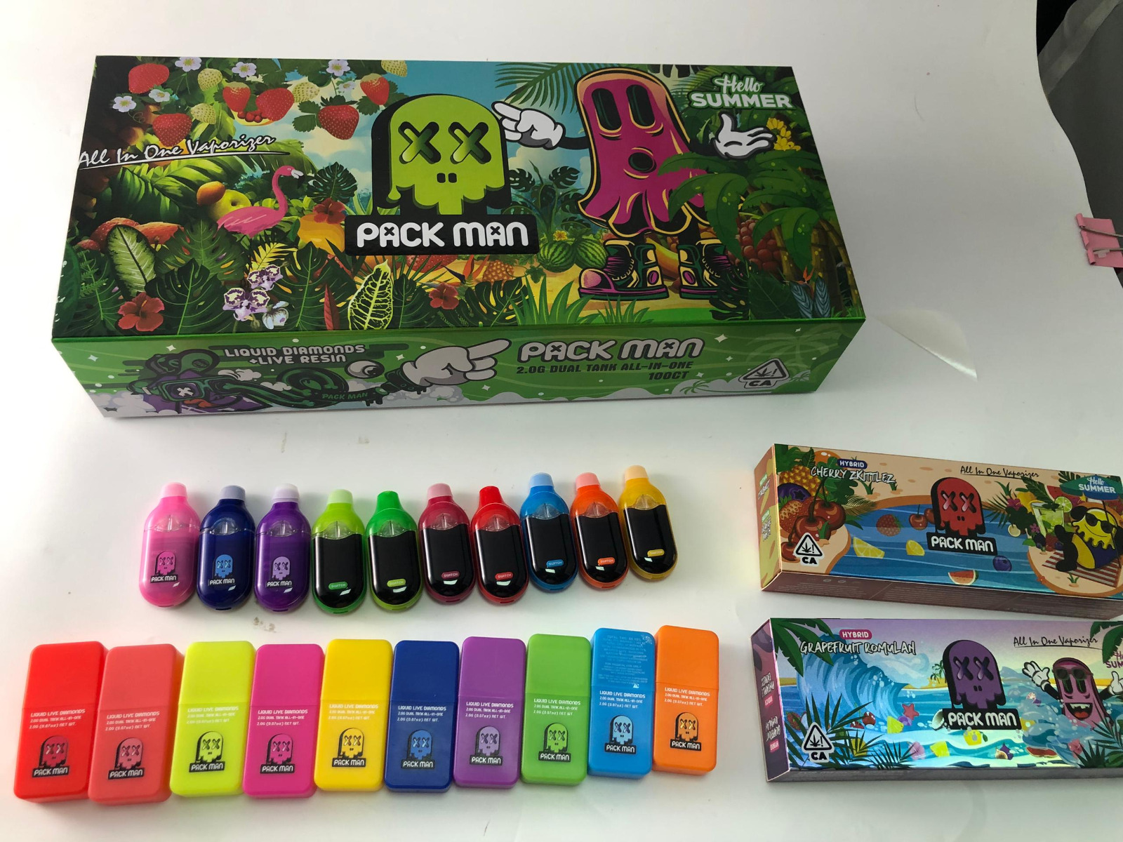 Packman 2G Dual-Chamber Disposable – Summer Edition