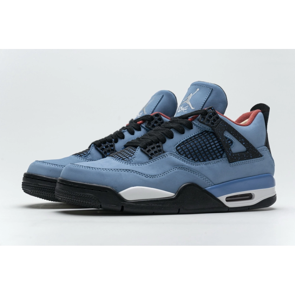 PKGoden Air Jordan 4 Retro Travis Scott Cactus Jack, trendy sneakers