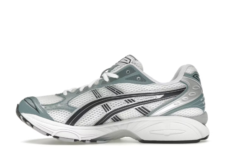 GET ASICS Gel-Kayano 14 White Fjord Grey 1203A537-106