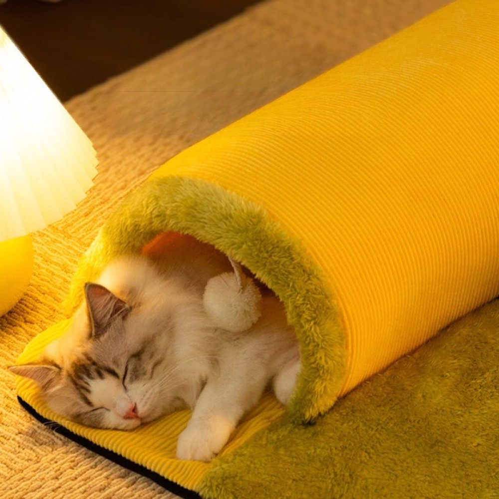 Cat Tunnel Bed & Tube | Large & Interactive - Furtent's Best Cat Beds