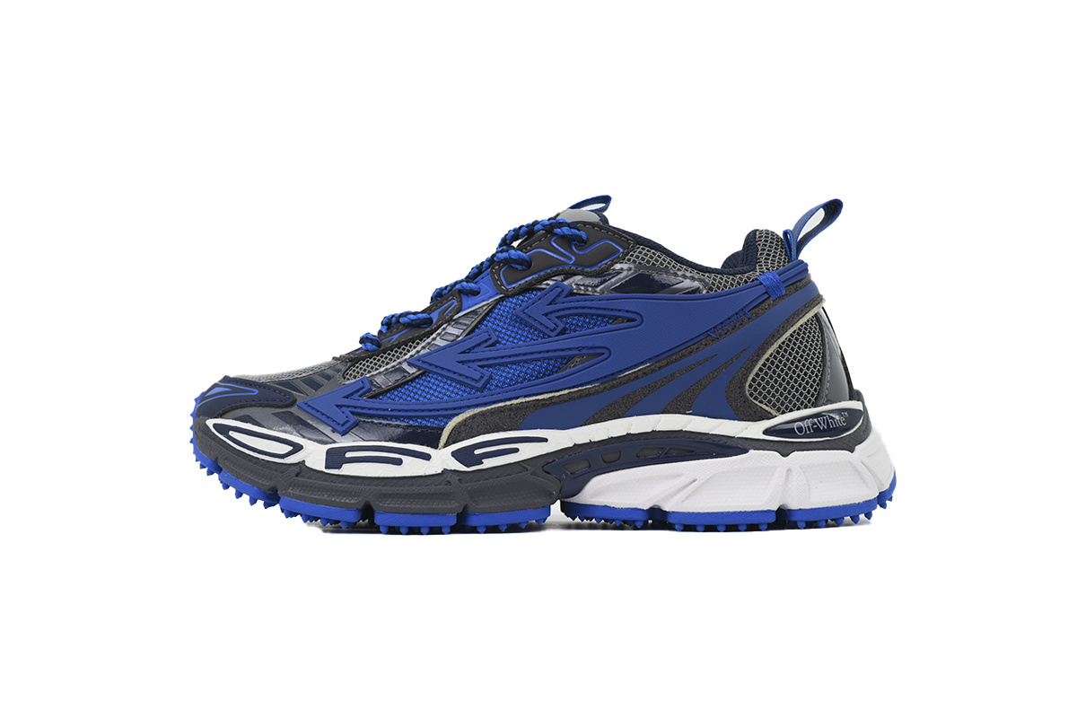 Fake OFF-WHITE Be Right Back Navy Blue —Ckshoes