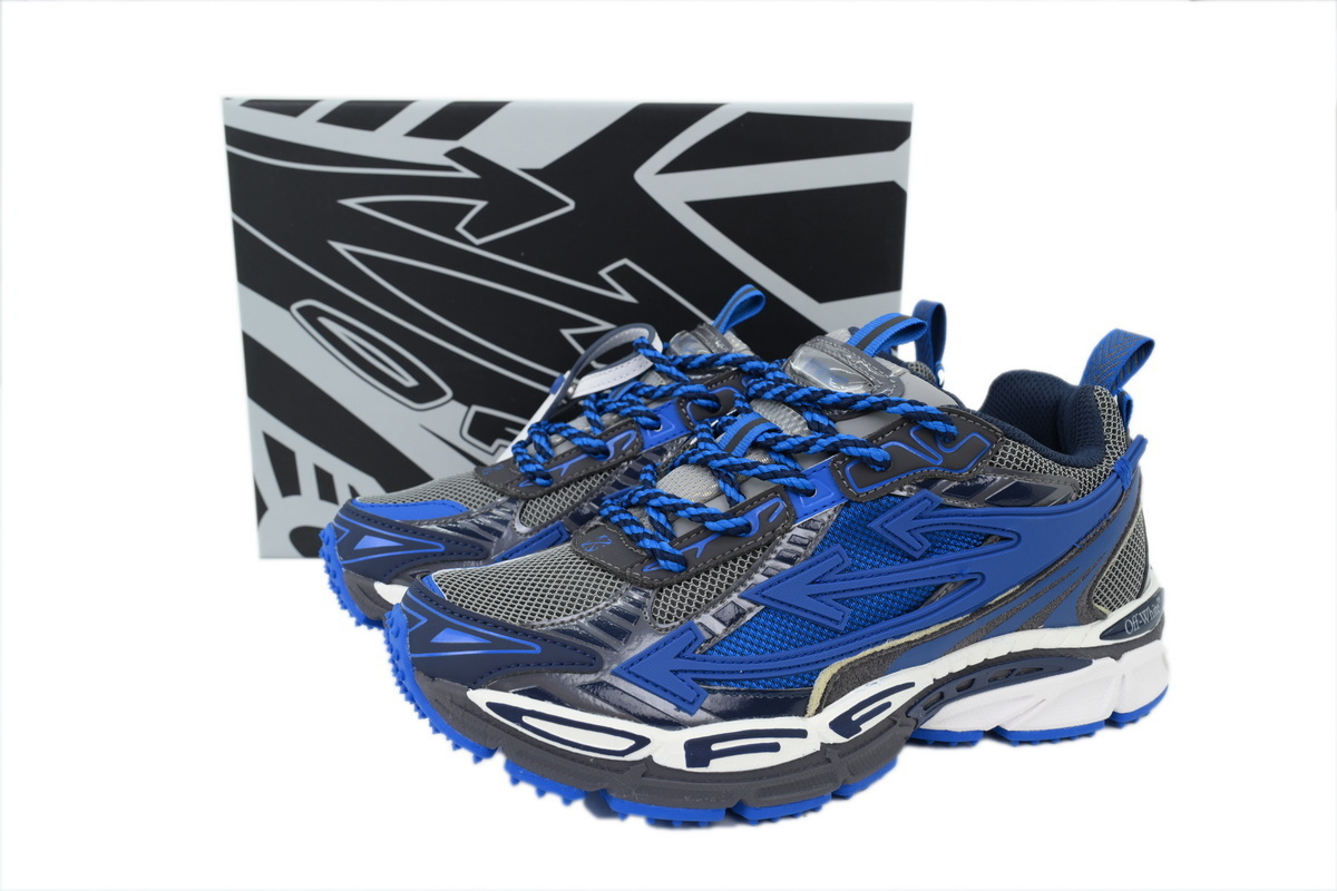 Fake OFF-WHITE Be Right Back Navy Blue —Ckshoes