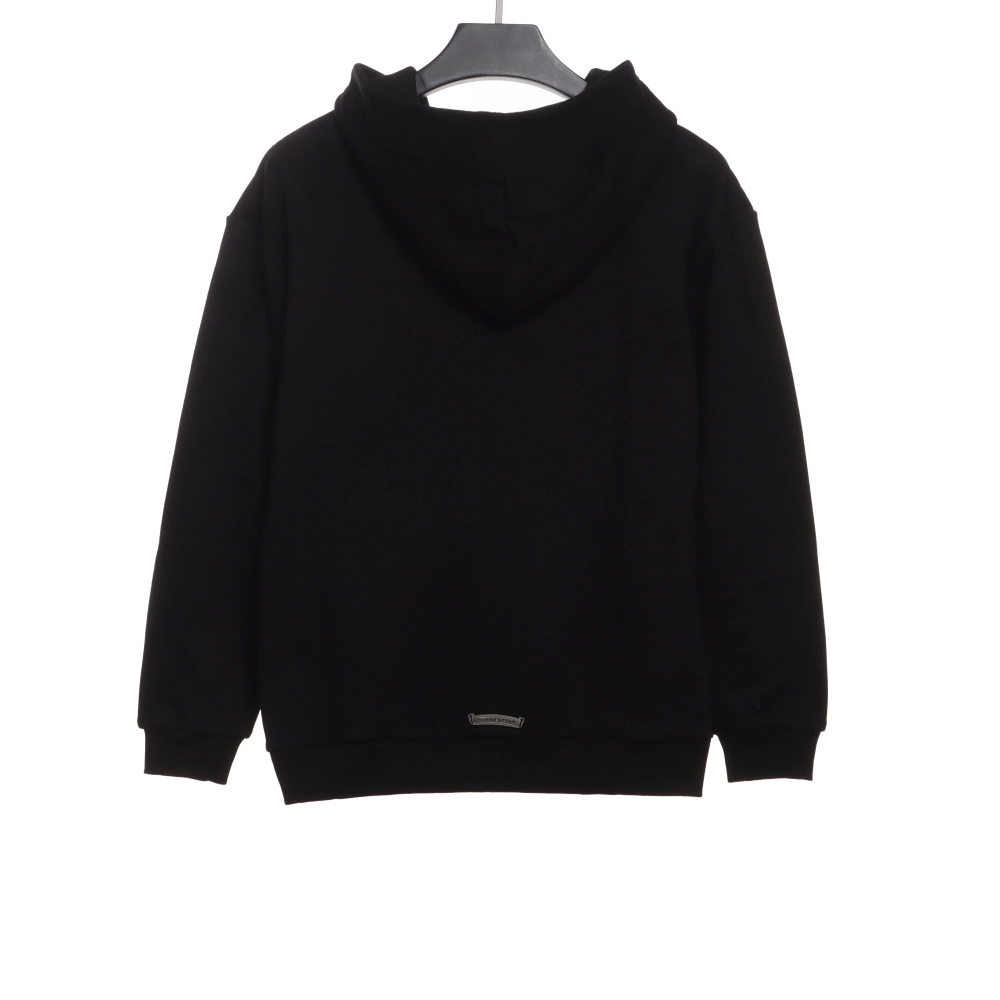 Chrome Hearts red patch zipper Hoodie
