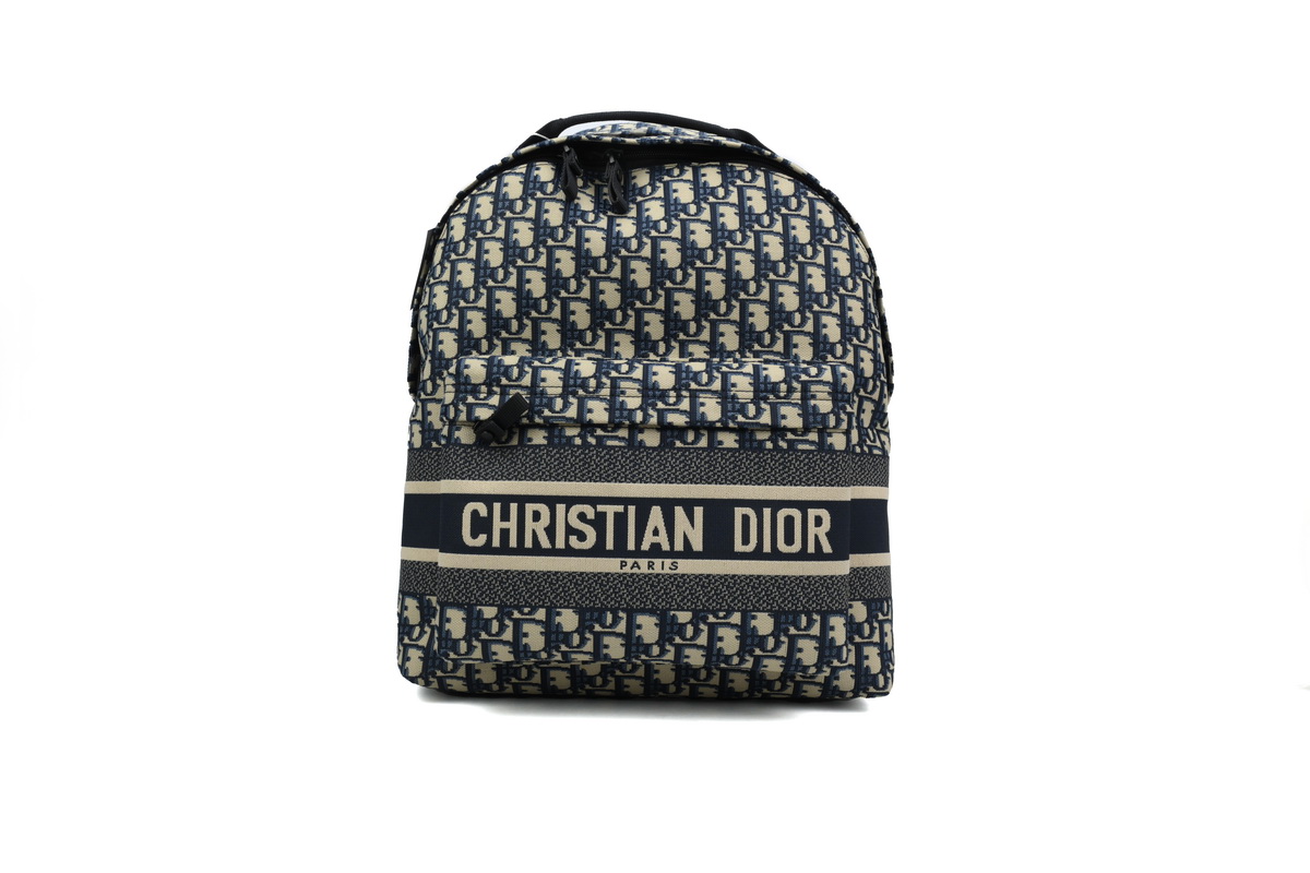 Dior Travel Original embroidered monogram full print backpack Reps - Pk ...
