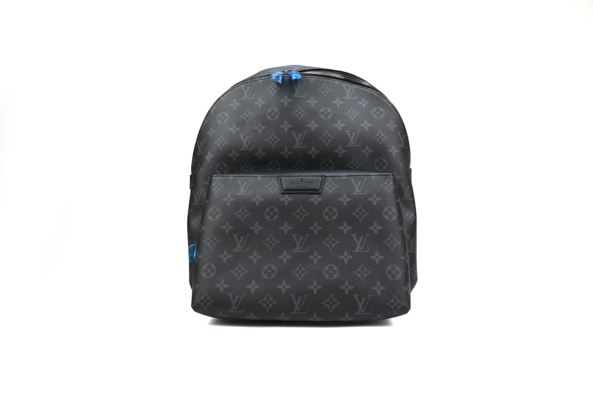 Louis Vuitton Discovery Classic Logo Pattern Coated Canvas Backpack ...