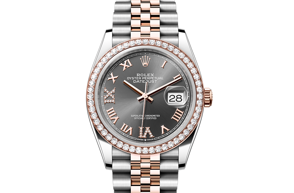 PKStockX Rolex Datejust 36 Oyster-36 mm-Oystersteel and Everose gold ...