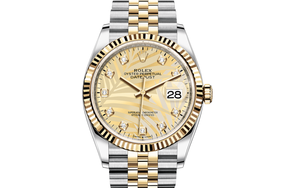 PKStockX Rolex Datejust 36 Oyster-36 mm-Oystersteel and Yellow Gold ...