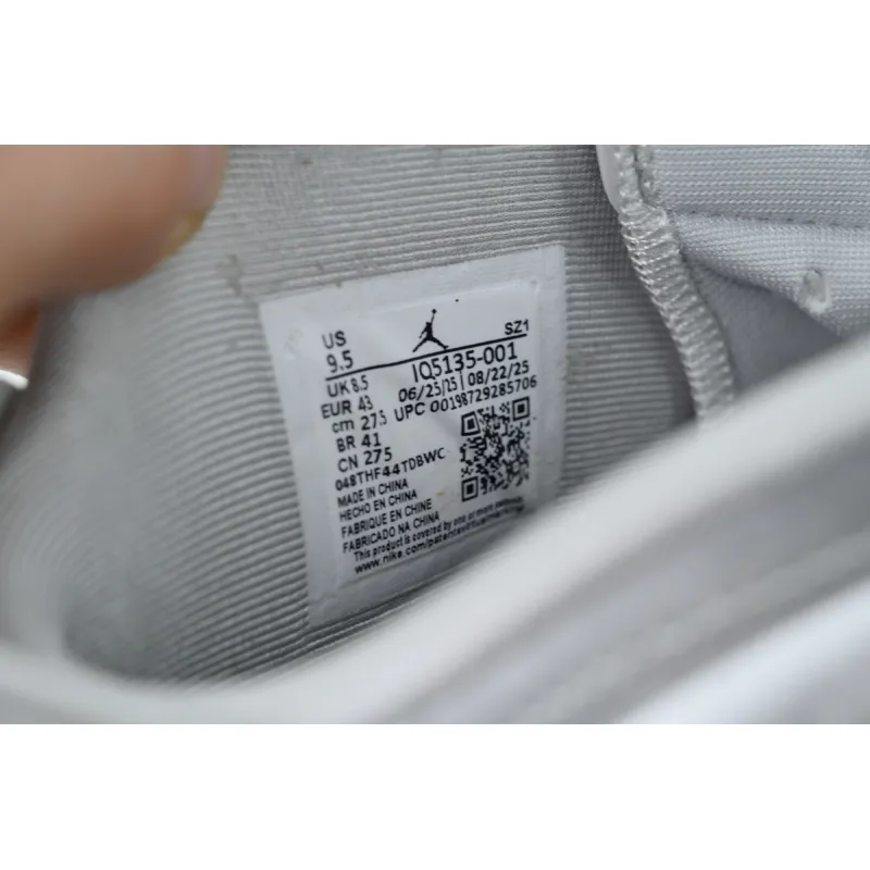 PK God Batch Air Jordan 6 Replica Rich Silver IQ5135-001 Reps - Pk Stockx