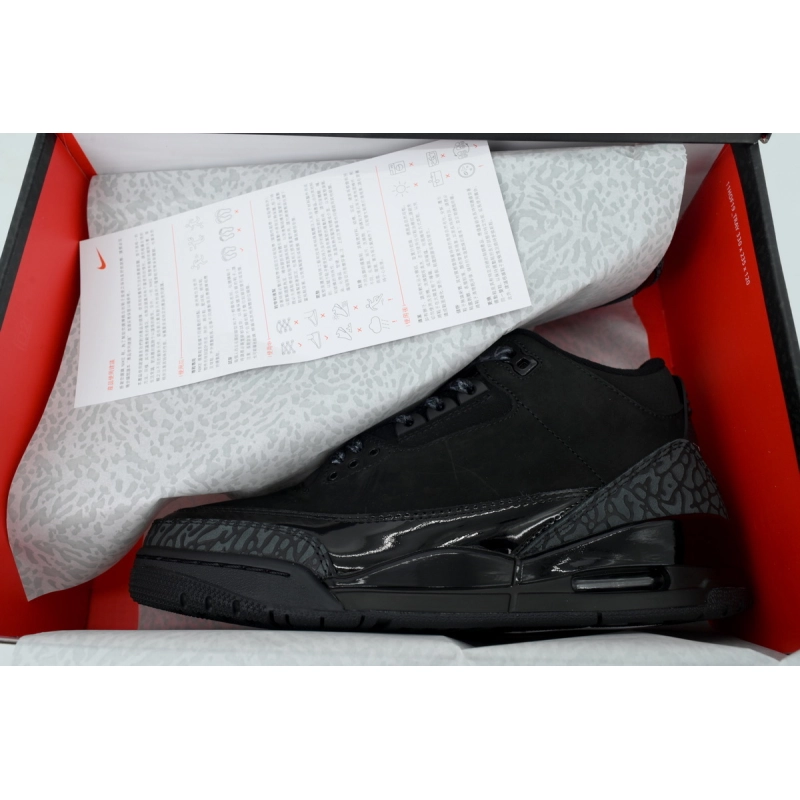 Air Jordan 3 Retro 'Black Cat' CT8532-001 Reps - Pk Stockx