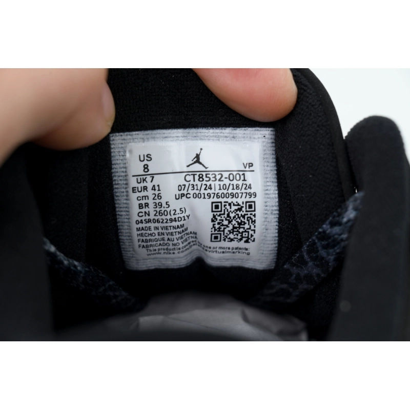 Air Jordan 3 Retro 'Black Cat' CT8532-001 Reps - Pk Stockx