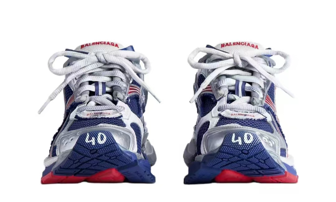 PK God Batch Balenciaga Runner Gradient Navy/red/grey Reps - Pk Stockx