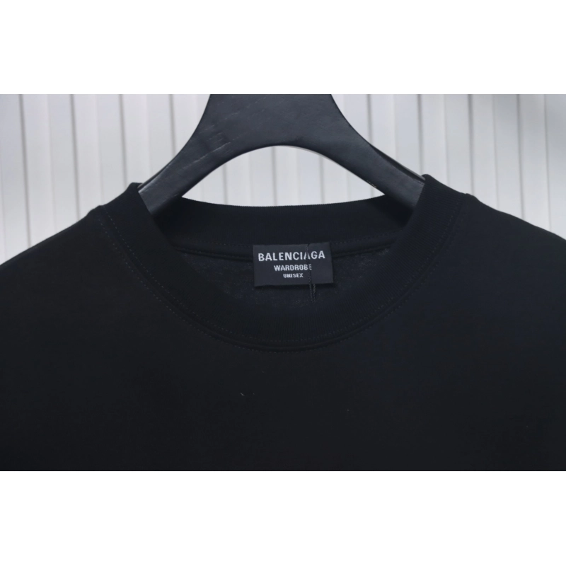Balenciaga 3M Logo Print T-shirt Black Reps - Pk Stockx