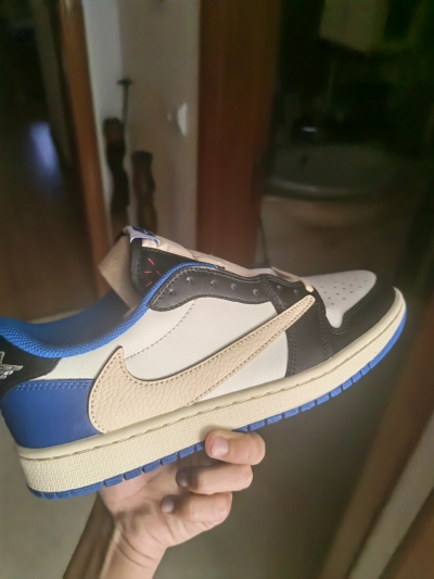 【Flash Sale】Travis Scott x Fragment Design x Air Jordan 1 Low DM7866 ...