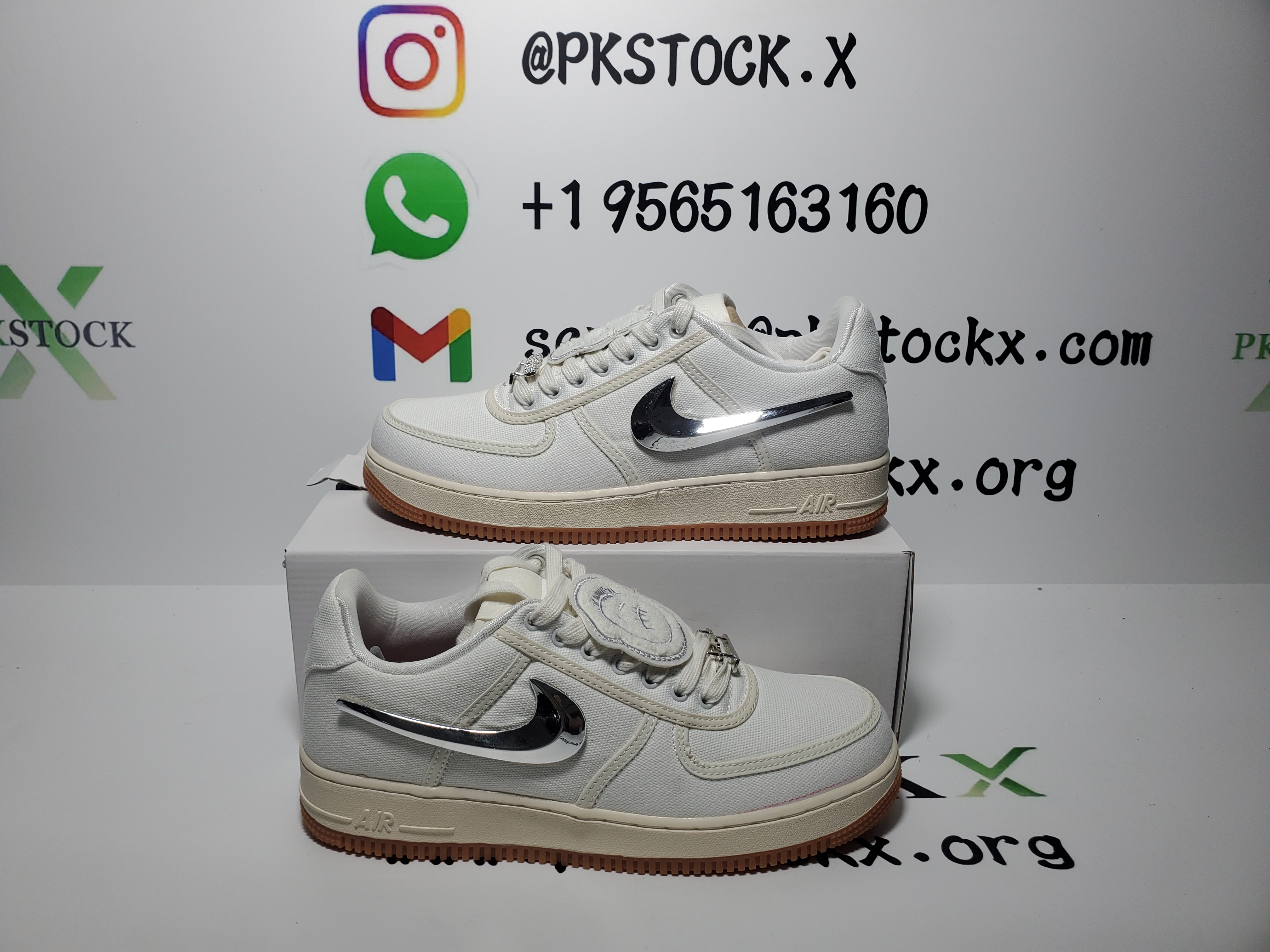 Feedback For PK God Batch Nike Air Force 1 Low Travis Scott Sail AQ4211 ...