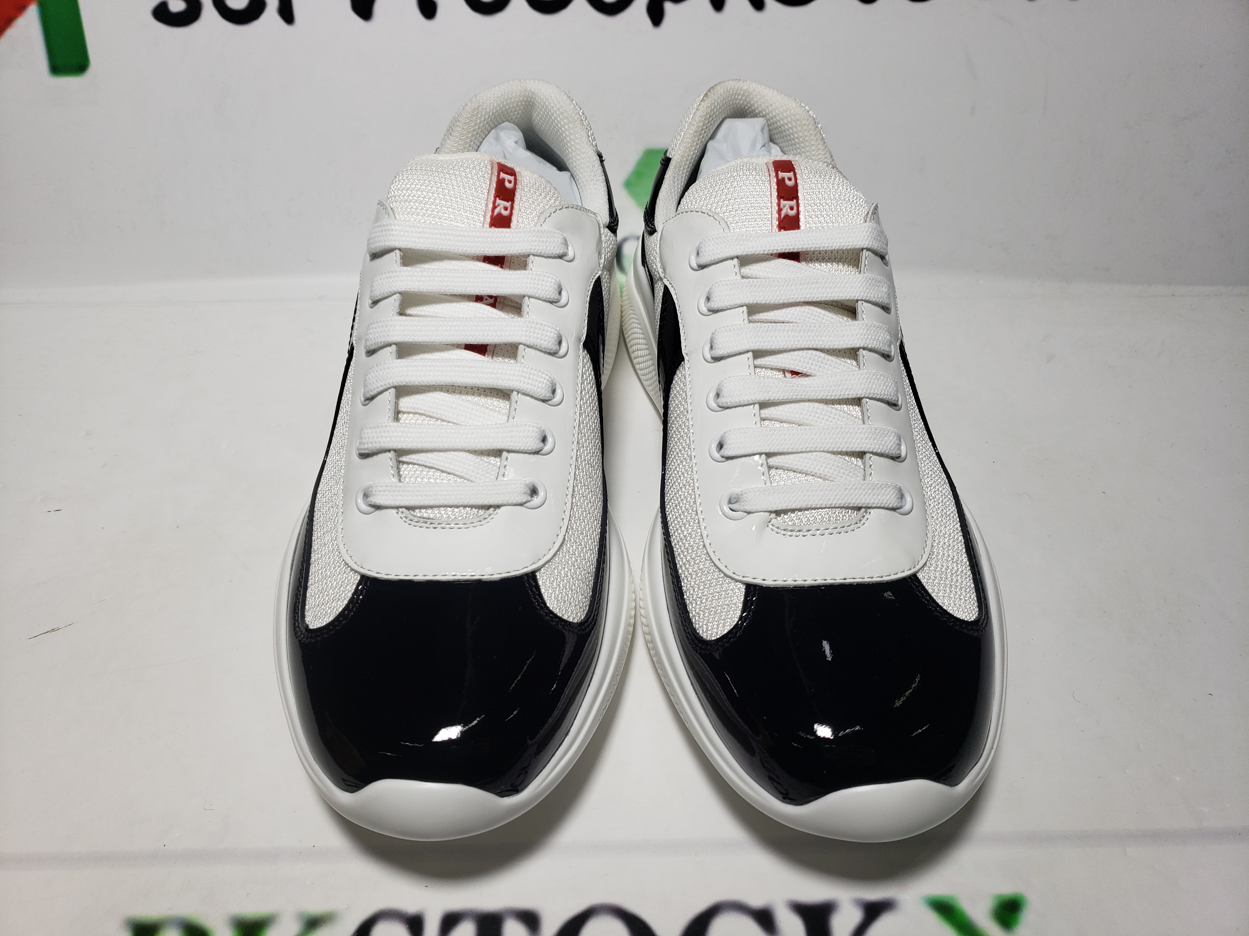 Prada Net shoes black and gray - Pk Stockx