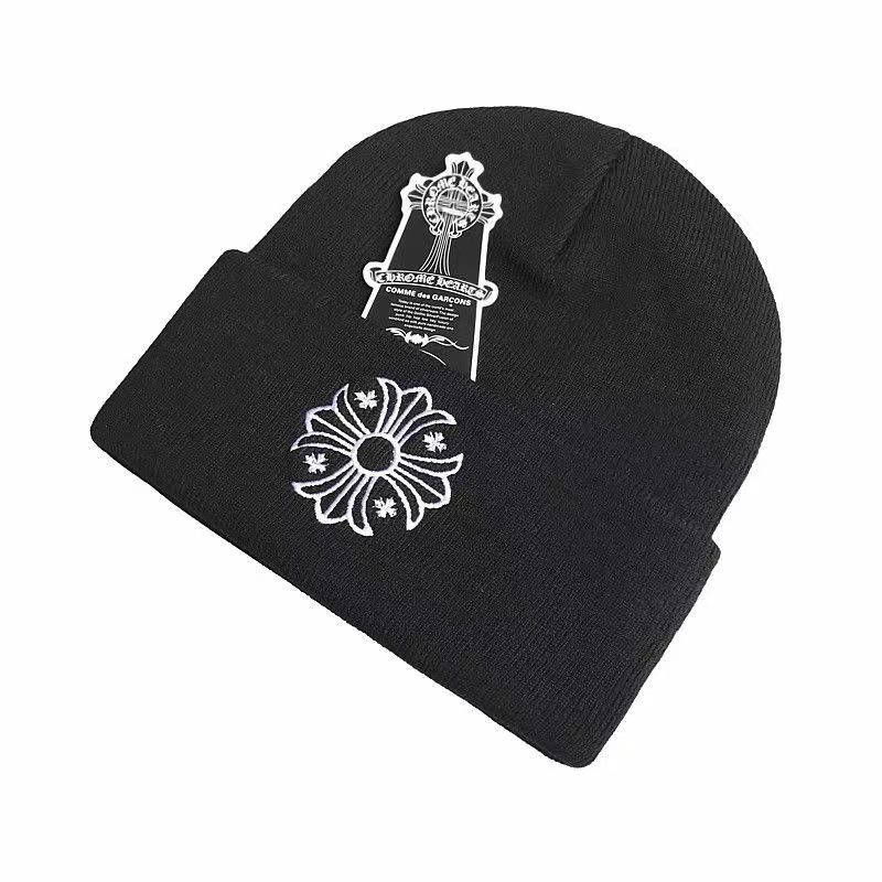 Chrome Hearts Plus Cross Beanie Black Cheap Reps | Fake Chrome Hearts