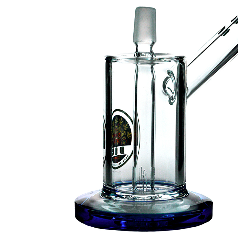 6 Inch Cheap Bong Small Sidecar Bubbler Mini Glass Water Pipe Dab Rig W ...