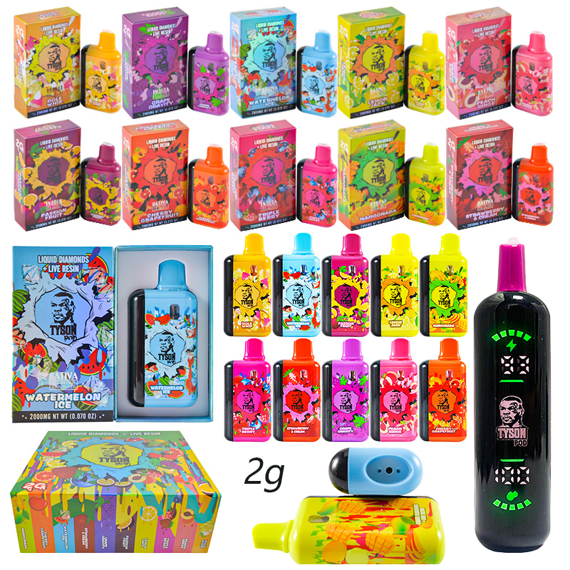 Wholesale Big Full Screen Tyson 2g Pen | Manufacturer Tyson Custom Vape