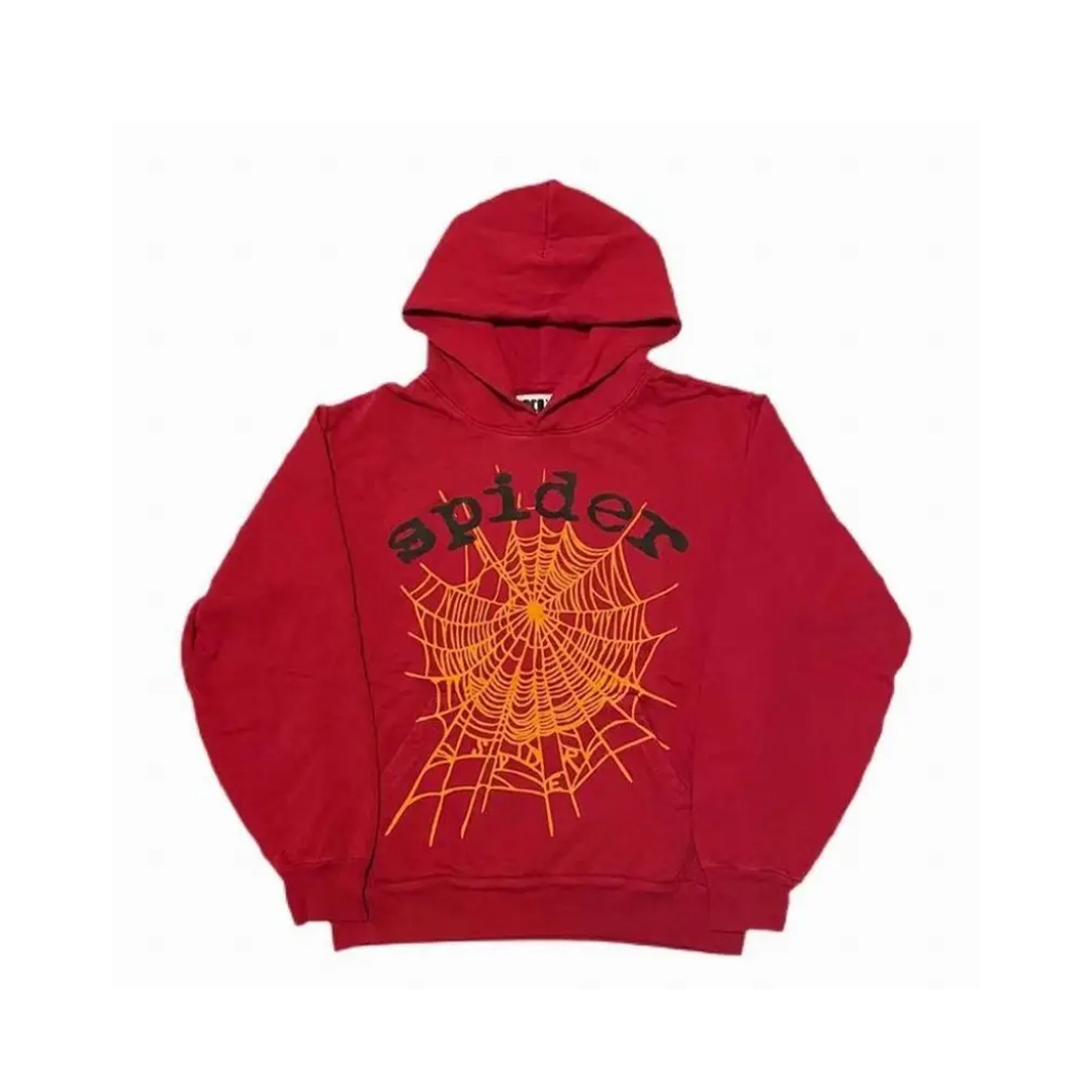 Buy Sp5der Spider Web Print Gothic Bellini Hoodie | Coco Shoes Official ...