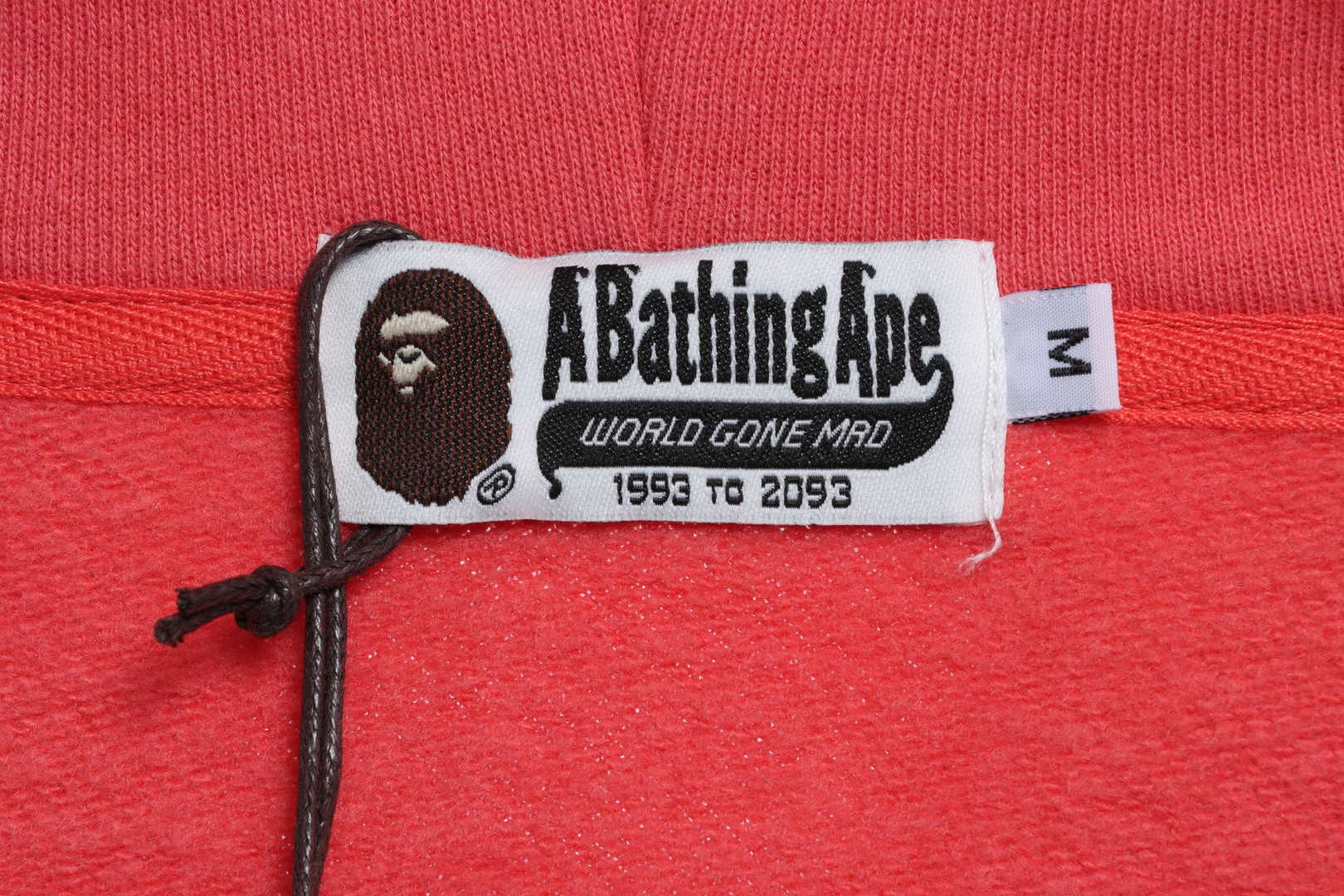 Buy Bape x New Balance Ape Head Relaxed Fit Pullover Hoodie Red | Coco ...