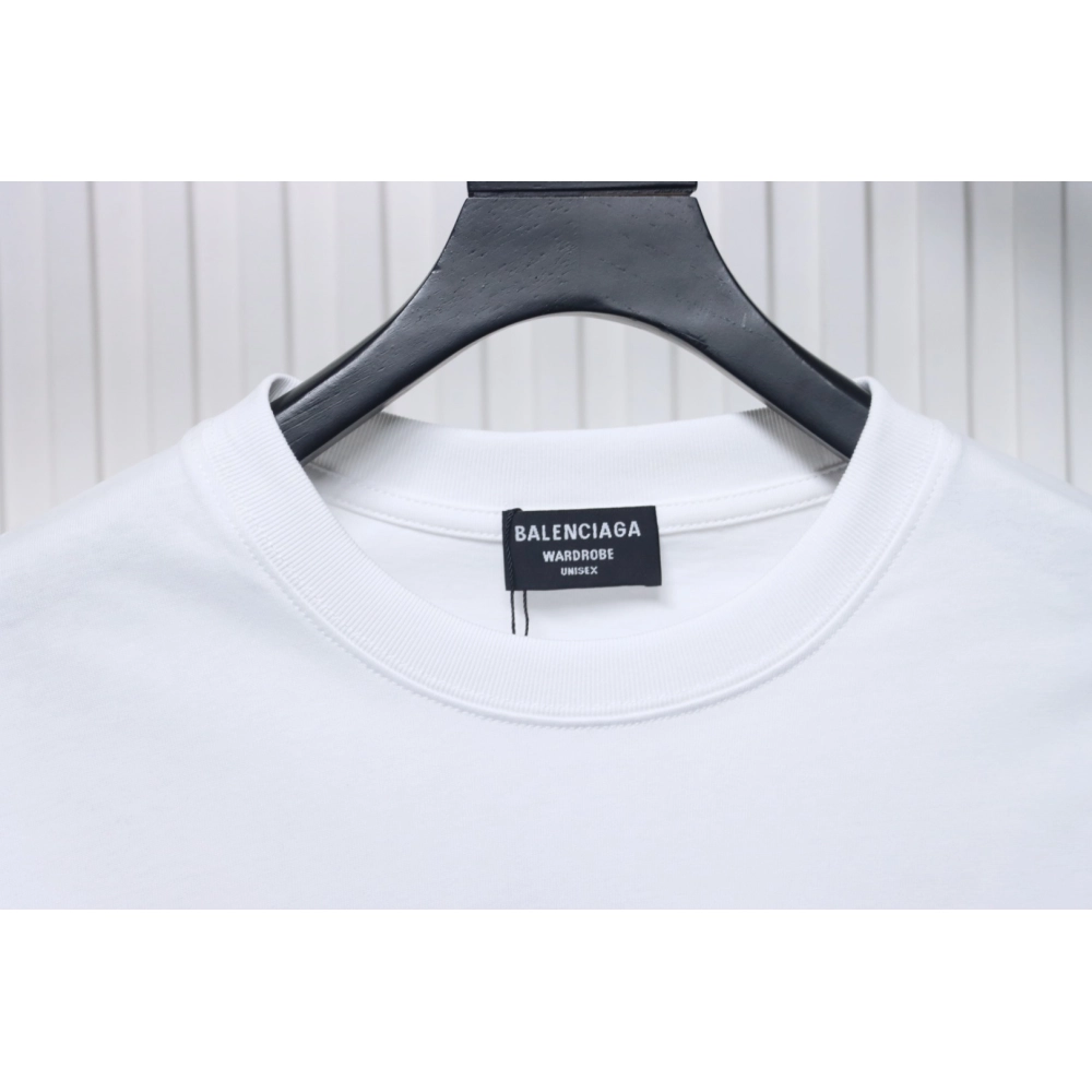 Buy Balenciaga 3M Logo Print T-shirt White | Coco Shoes Official | Coco ...