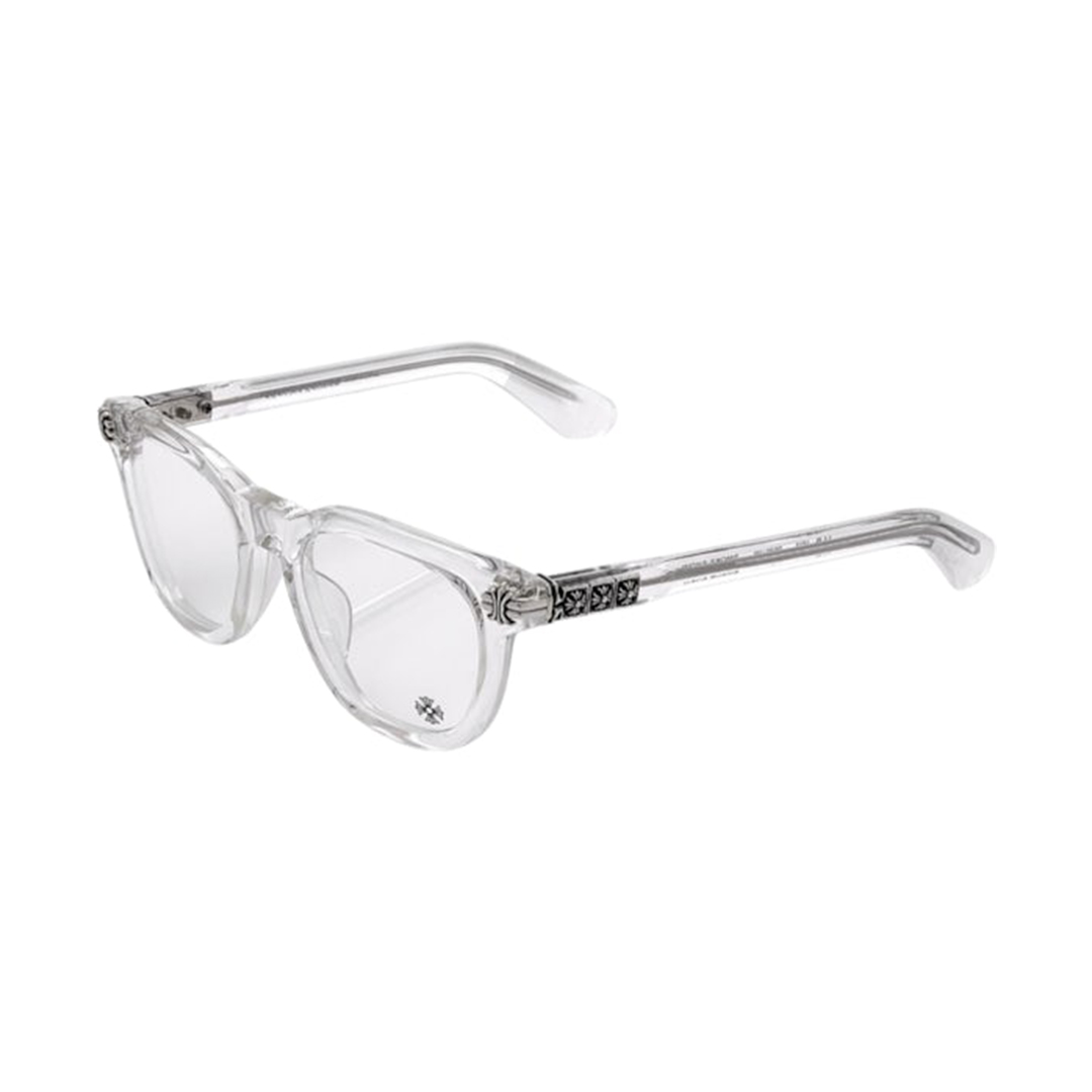 Buy Chrome Hearts Smoke Show Eyeglasses Crystal Crystal | Coco Shoes ...