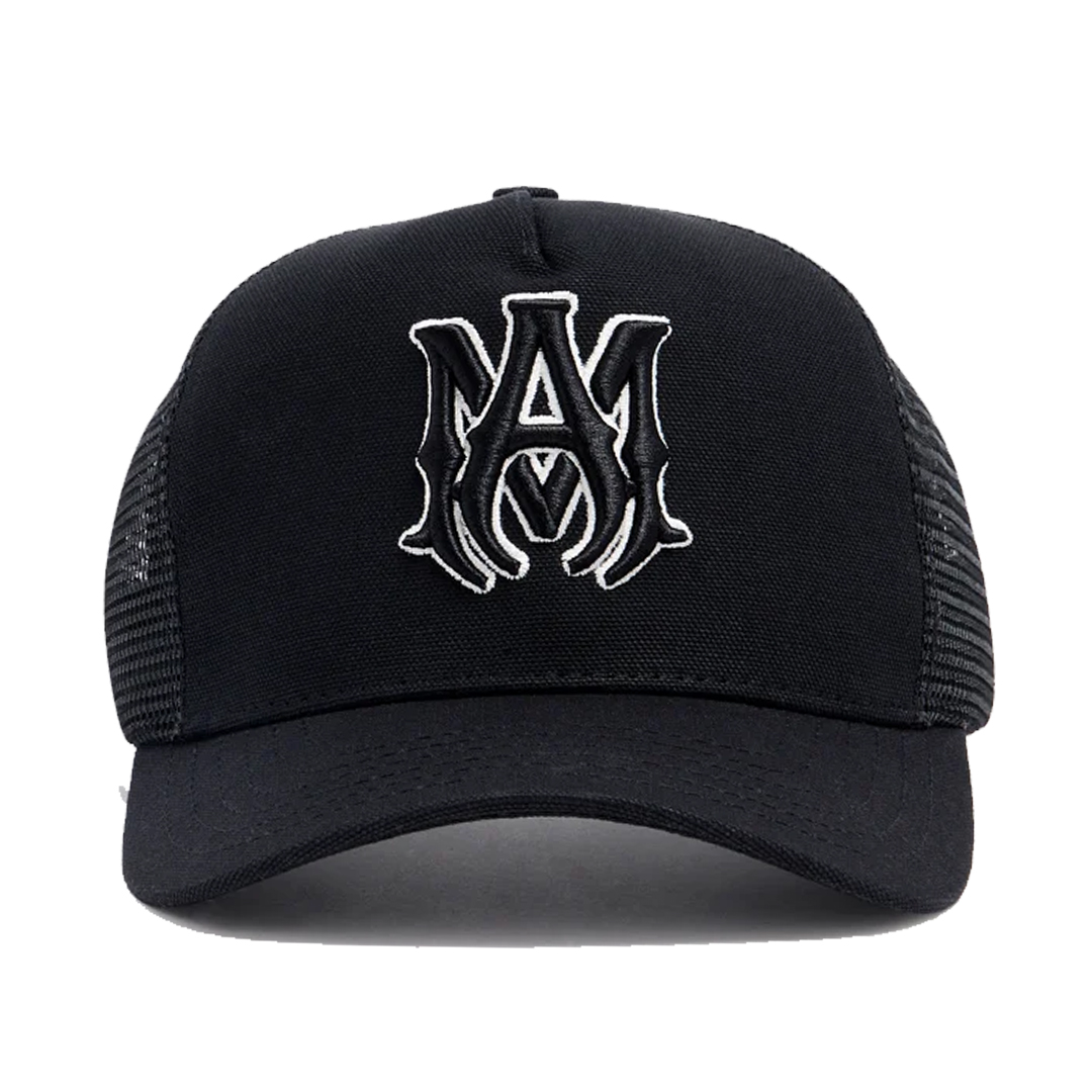 Buy AMIRI Men's MA Trucker Cap in Black | Coco Shoes Official | Coco ...