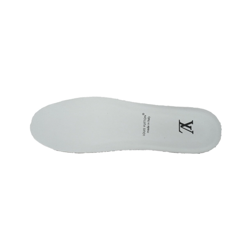 Coco Shoes Official | Louis Vuitton Trainer White and Blue Rivets Sneakers